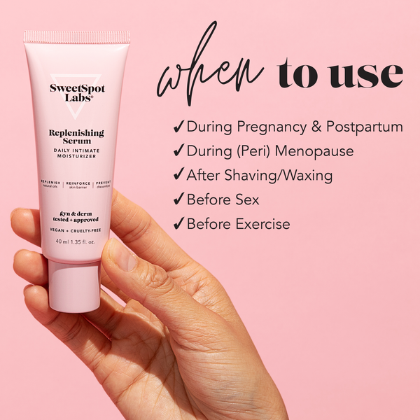 Replenishing Serum | Daily Intimate Moisturizer for External Vaginal ...